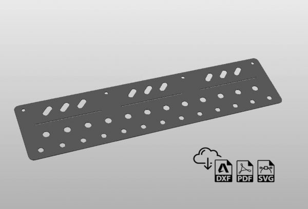 Screw Driver Holder Rack DXF File – StepFIVE40